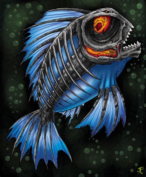 Piranha Skeleton In 2025 Celebrity Art Illustration Art