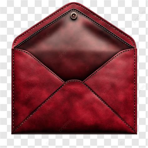 Ed Envelope On Black Background Red Envelope Black Background Red