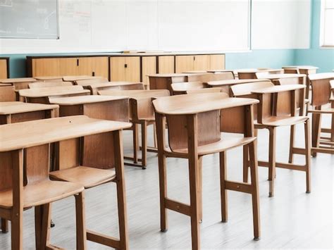 Premium Ai Image In The Empty Classroom Back To School Background