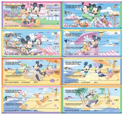 Disney Mickey And Minnie Mouse Checks Best Personal Checks