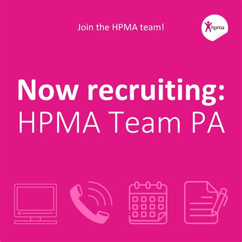 Apply Now Hpma Central Team Pa Band 5 Hpma