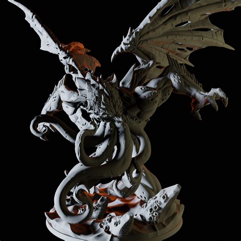 Avatar Of Cthulhu Miniature For Dandd Dungeons And Dragons Pathfinder