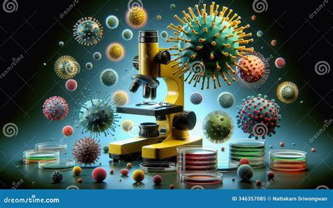 Surrounded By Viruses Understanding The Presence Of Pathogens In Our Environment Stock