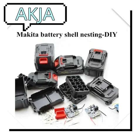 AKJA Plastic A Shell Single Battery Detection Protection Board Nested