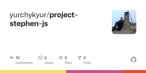 Github Yurchykyurproject Stephen Js
