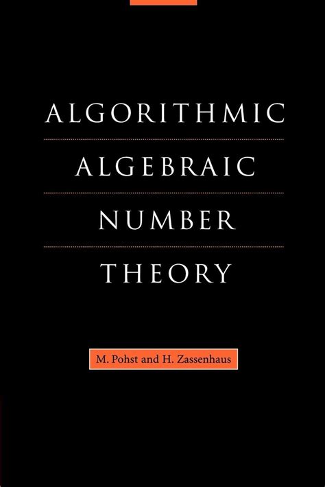 Buy Algorithmic Algebraic Number Theory Encyclopedia Of Mathematics And Its Applications