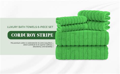 Elegant Comfort 100 Turkish Cotton Corduroy Ribbed Luxury