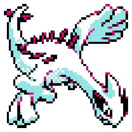 Shiny Lugia Sprite