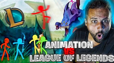 Animator Vs League Of Legends Alan Becker Es Maravilloso 😍 Youtube