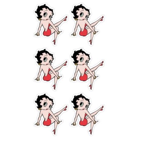 Design Betty Boop Laminated Vinyl Stickers 75 Poshmark