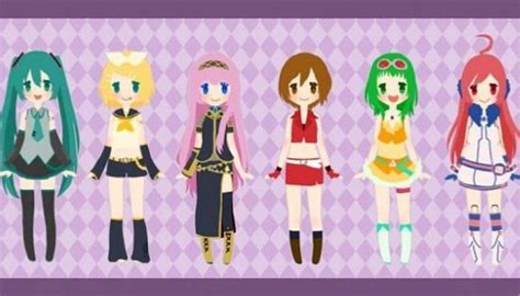 Miku Rin Luka Meiko Gumi And Miki Vocaloid Miku Anime Images