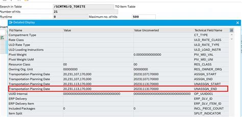 Getting Data From Freight Order Sap Community