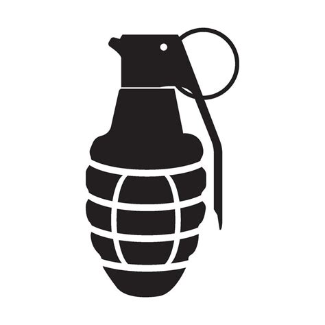 Grenade Icon Design 46295059 Vector Art At Vecteezy