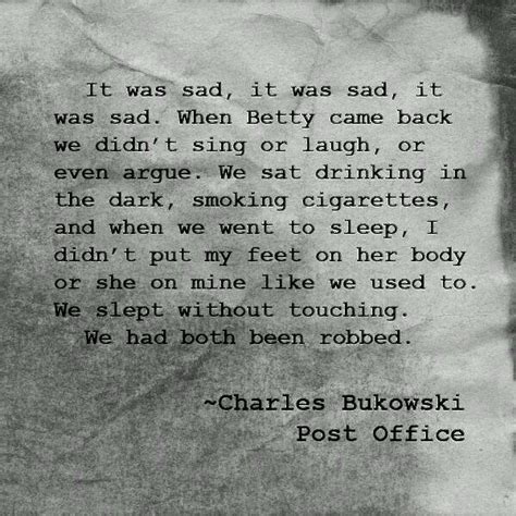 Post Coital Tristesse Rbukowski