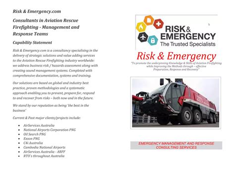 Rande Aviation Capability Statement Pdf