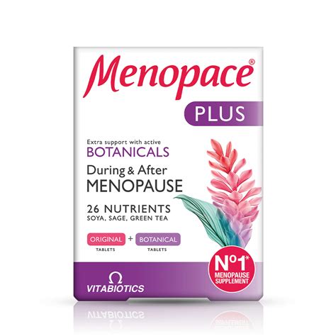 Menopace® Plus Menopause Supplement Vitabiotics