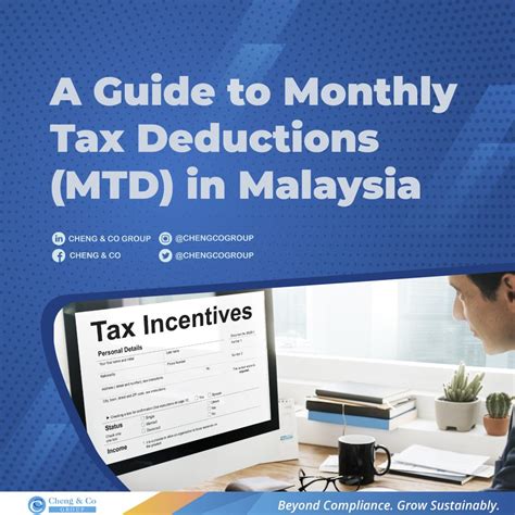 A Guide To Monthly Tax Deductions Mtd In Malaysia Cheng And Co Group