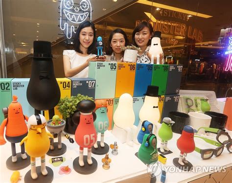 스티키몬스터랩 캐릭터 만나 보세요 연합뉴스