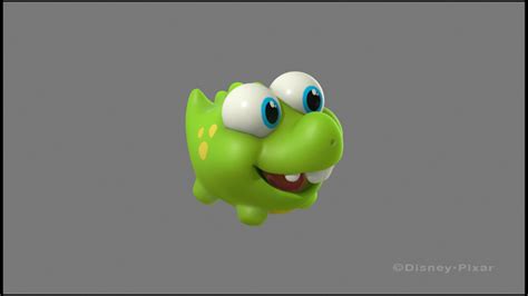 🤏 Cuddles Partysaurus Rex Small Dragon Bath Toy・ Stl File For 3d