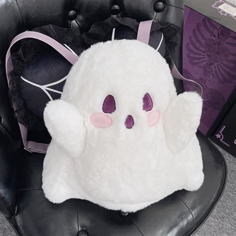 New Ghost Ghost Backpack Personality Doll Plush Doll Bag Japanese Cute