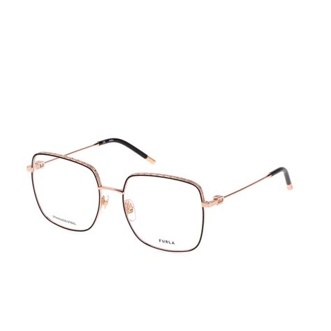 Buy Furla Women Black Metal Eyeglass Frame 56 Online