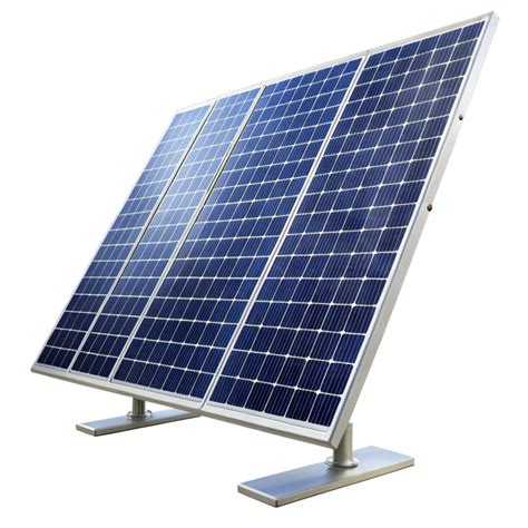 High Efficiency Solar Panel Array For Sustainable Energy 58263466 Png