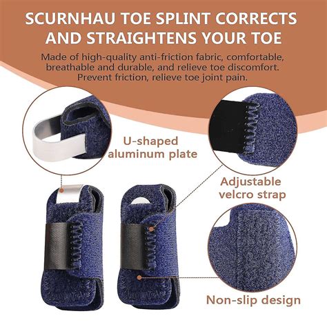 Toe Splint Toe Corrector Brace Toe Straightener For Hammer Toe