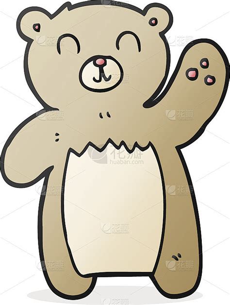 卡通的泰迪熊