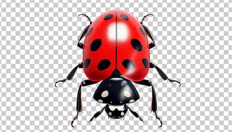 Premium Psd A 3d Ladybug
