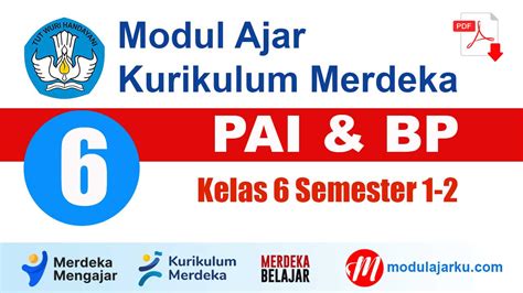 Modul Ajar Pai Dan Budi Pekerti Modul Ajarku