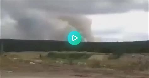A Russian Ammunition Depot Exploding In A Giant Shockwave Album On Imgur