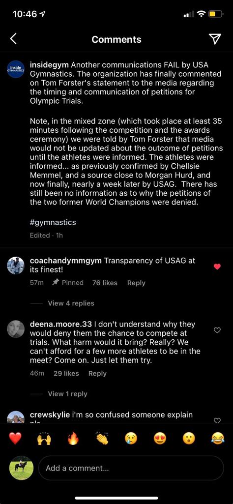 Lmao Please Appreciate The Shade From Andy Memmel In The Comments Section From The Usag Press