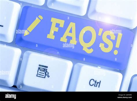 Handwriting Text Writing Faq S Conceptual Photo List Of Questions And Answers Relating To