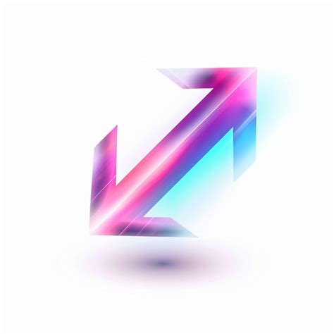 Modern Arrow Design Premium Ai Generated Image