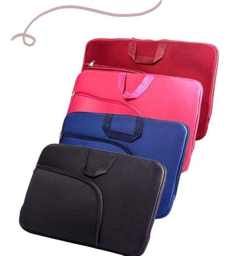 Capa Case Luva Pasta Notebook Com Bolso 156 Alça Reforçada Helestore