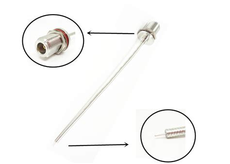 Type Connecteur Coaxial Femelle Des Câbles équipés De Rg316 Rf N Du