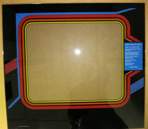 Robotron Glass Bezel Phoenix Arcade 1 Source For Screen Printed
