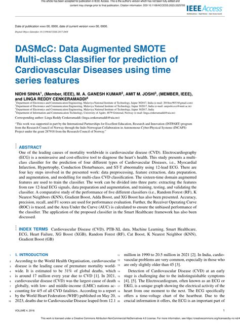 Pdf Dasmcc Data Augmented Smote Multi Class Classifier For