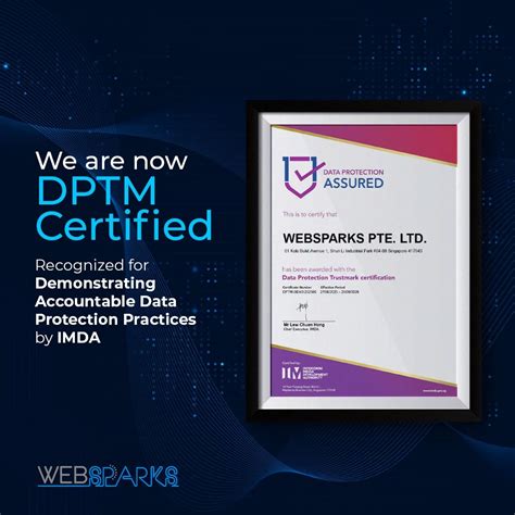 Websparks Achieves Dptm Certification Trusted Digital Partner For