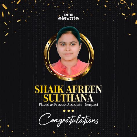 Entri Elevate On Linkedin Successstory Successstories Placed Graduation Datascience