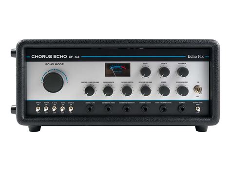 Echo Fix Ef X3 Tape Echo Analog Chorus Tolex Silver Reverb