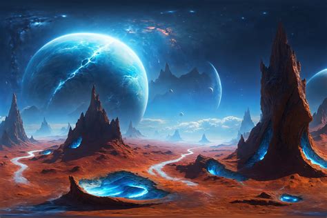 Hdri Alien Worlds 2d Sky Unity Asset Store