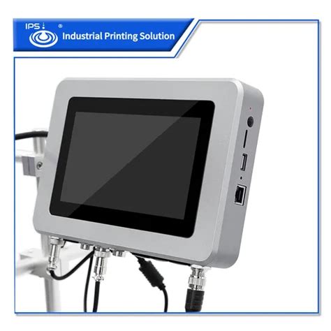 127mm Automatic Batch Code Printing Machine Tij 25 Inkjet Printer Online Expiry Date Inkjet