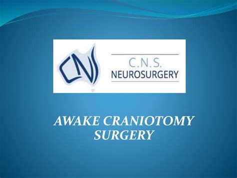 Craniotomy And Its Nursing Care Management Pptx