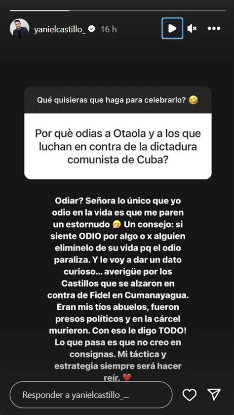 Yaniel Castillo Se Convierte En Sensación Al Llegar A 200k Seguidores ¡su Imitación De Otaola