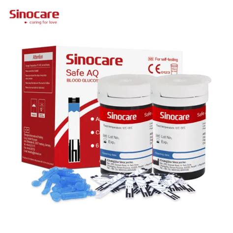 Sinocare Portable Best Glucometer Kit Smart Glucometer Brands Price