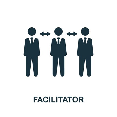 Facilitator Icon Simple Element From Business Management Collection