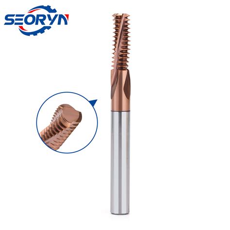 Senyo Single Form Thread Mill Solid Carbide Threading End Mill For
