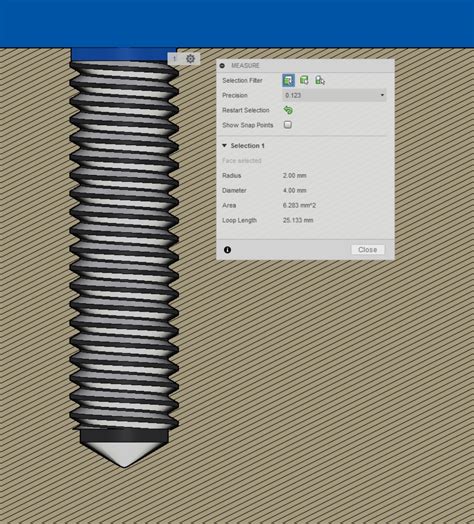 Thread 3d Modeled Autodesk Community