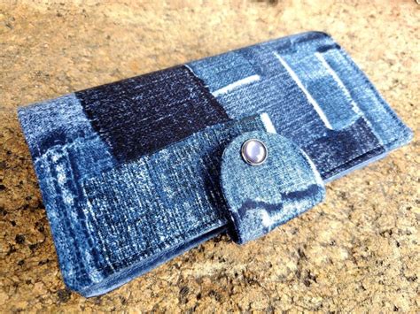 Personalized Denim Checkbook Cover Denim Like Accessory Personalized